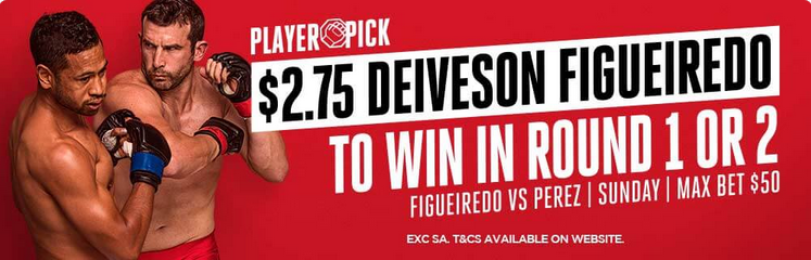 Ladbrokes UFC 255 Player Pick Promo – $2.75 Odds for Deiveson ...