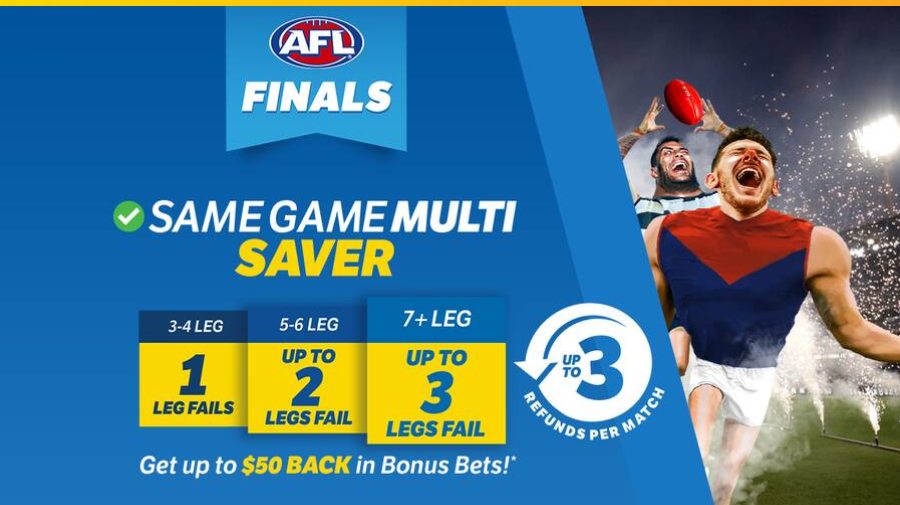AFL Semi Finals Same Game Multi Saver Bet Offer at Sportsbet ... AFL Semi Finals Same Game Multi Saver Bet Offer at Sportsbet ...